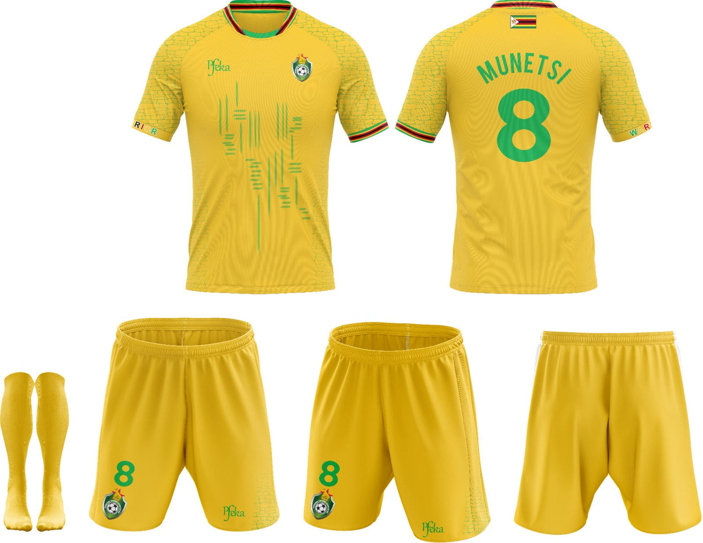 Our Design for the Zimbabwe National Football Team's 2025 Kit, the War ...