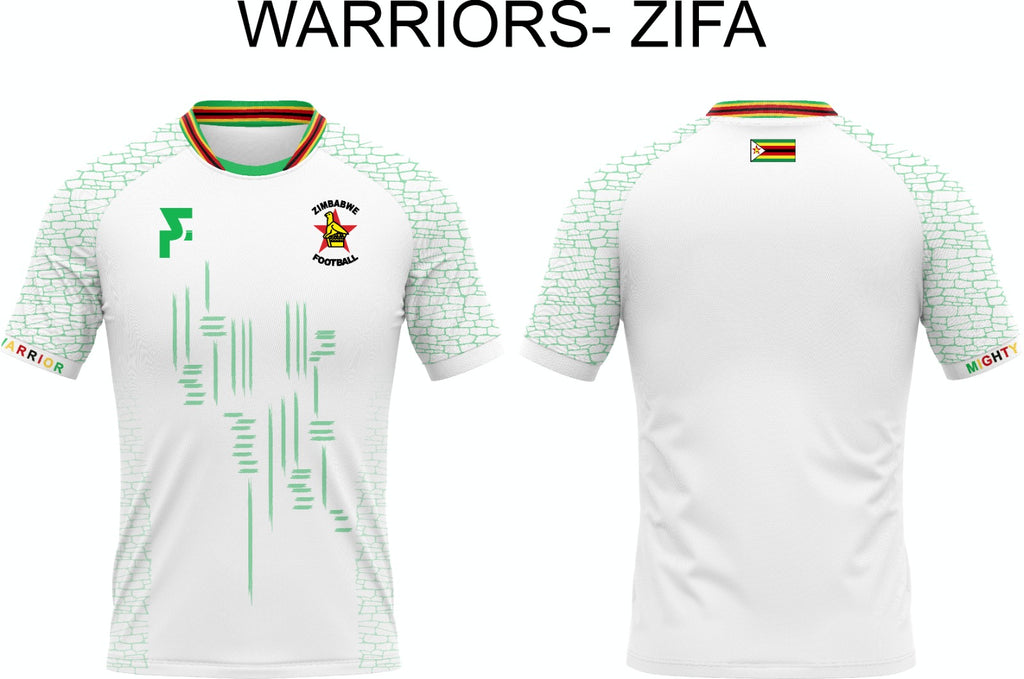 Zimbabwe Football Fan Jersey 2025 - The Warrior – Pfeka